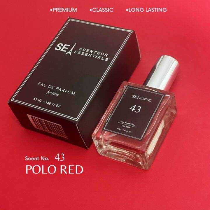Scent 43 Polo Red 55ML Premium Oil based Perfume for Men by SCENTEUR ...