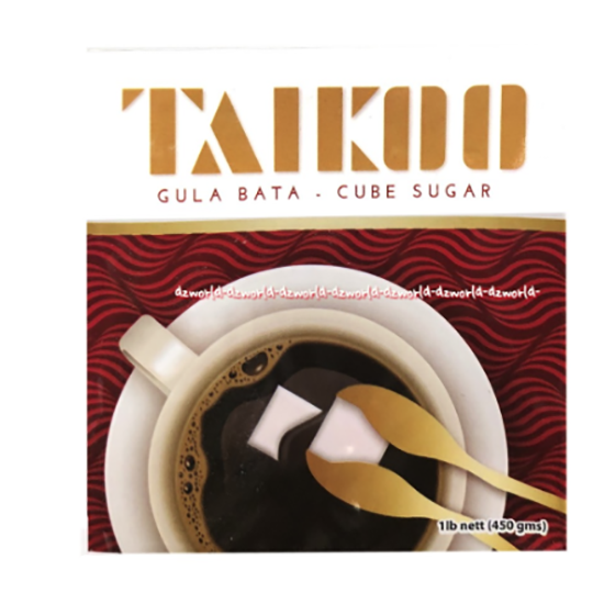 Taikoo Gula Bata Cube Padat Sugar Gula Kotak 100pcs Taiko Sugars Brick ...