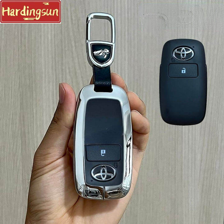 Hardingsun Metal Car Key Cover Casing Accessories For Toyota Veloz 2022 ...