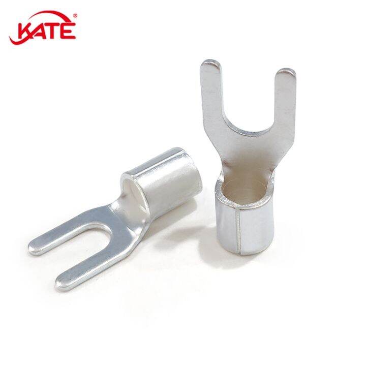 100PCS UT 1/1.5/-3/4/5/6/8 Crimp Terminal Cable Wire Terminals ...