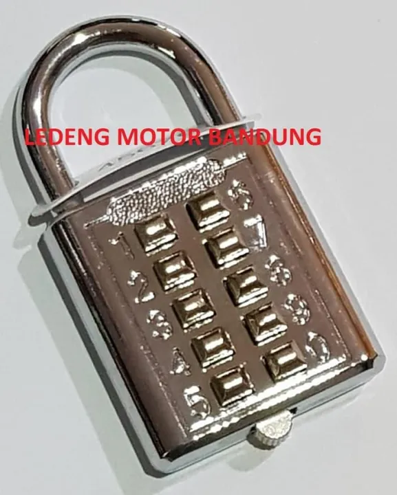 Gembok Pin Kombinasi Angka Nomer Acak Besi 40mm | Lazada Indonesia
