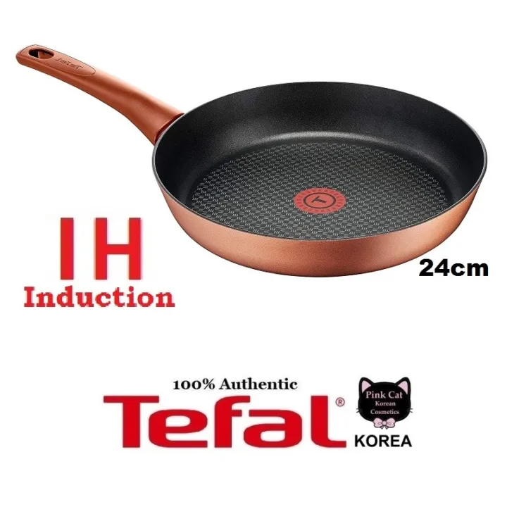 TEFAL Copper Delight Induction Fry Pan | Lazada PH