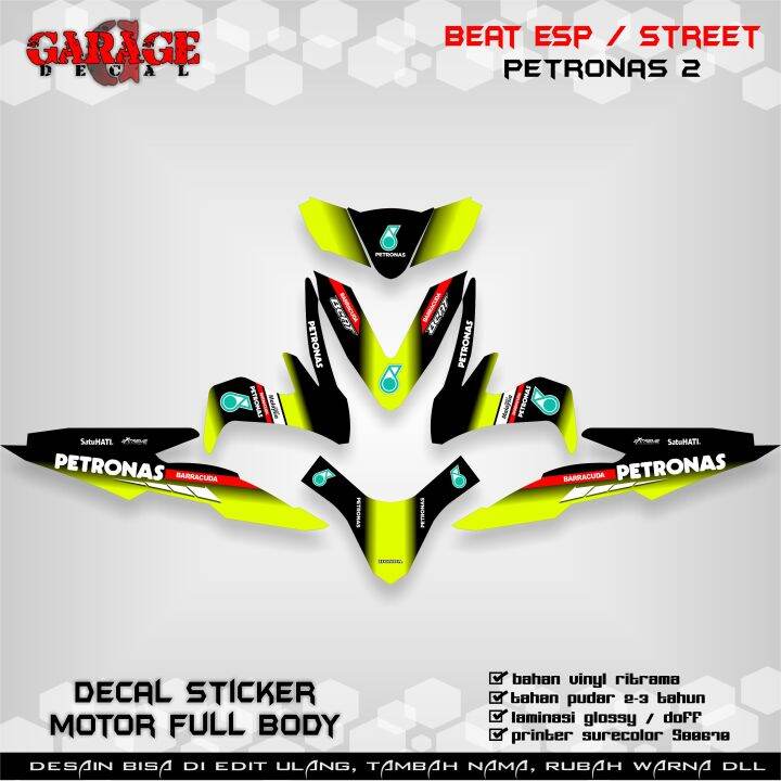 Decal Beat eSP / eSP Street Full Body Stiker Beat eSP Street Full Body ...