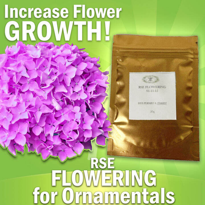 RSE FLOWERING for Ornamentals | Increase Flower Growth | 250g | 5 Pack ...