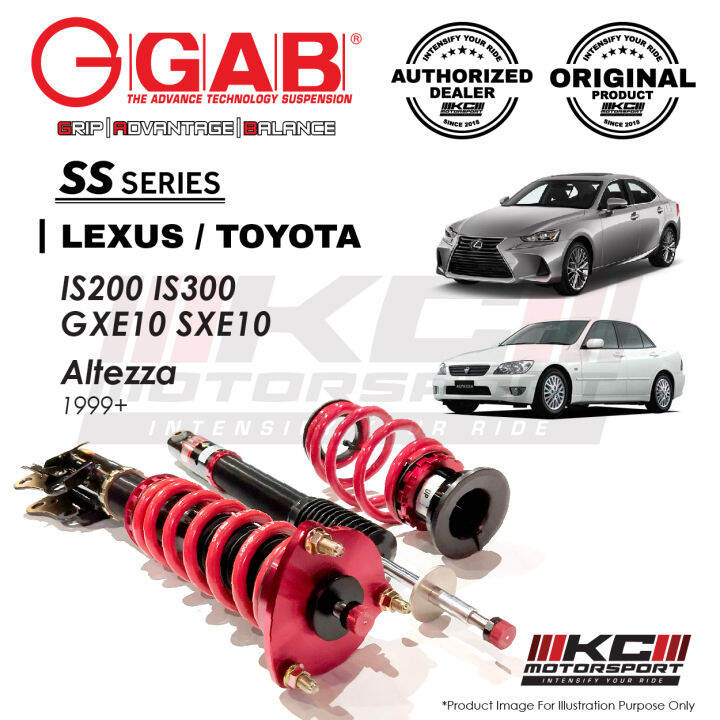 Lexus IS200 IS300 GXE10 SXE10 / Toyota Altezza 1999+ - GAB SS Series ...
