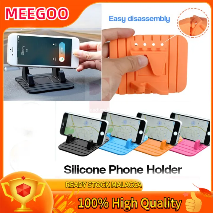 Soft Silicone Car Mount Mobile Phone car Holder Dashboard Anti Slip Mat ...