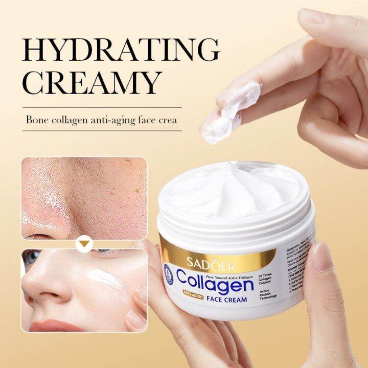 new item SADOER Collagen Anti-Aging Face Cream 100g | Lazada