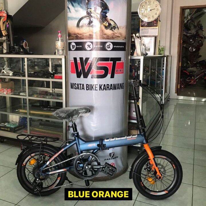 SEPEDA LIPAT 16 20 ODESSY RITZ + BAGASI BELAKANG NEW MODEL | Lazada ...