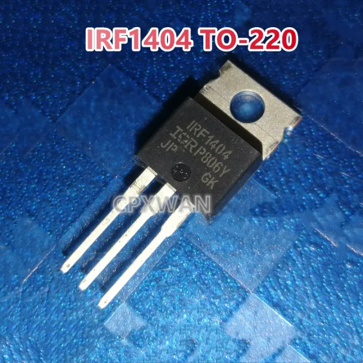 10pcs IRF1404PBF TO-220 IRF1404 TO220 40V/202A N-channel MOSFET transistor new original | Lazada PH