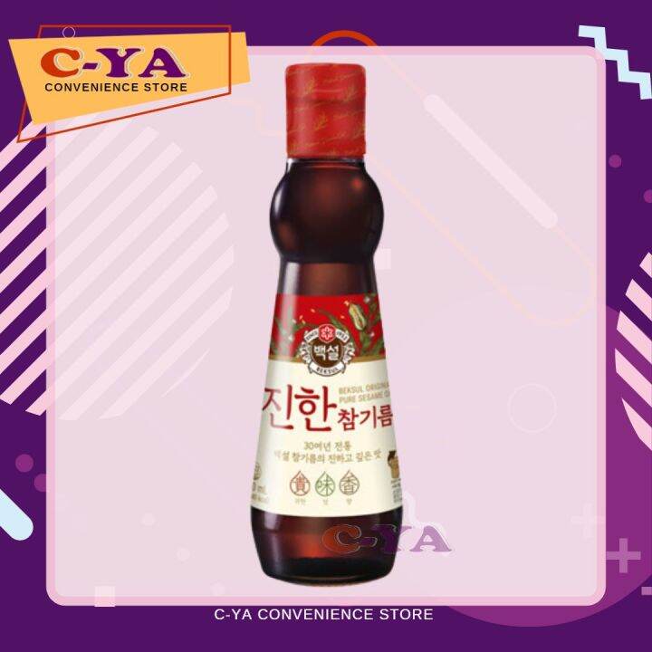 CJ BEKSUL Thick Sesame Oil 50ml-320ml | Lazada PH