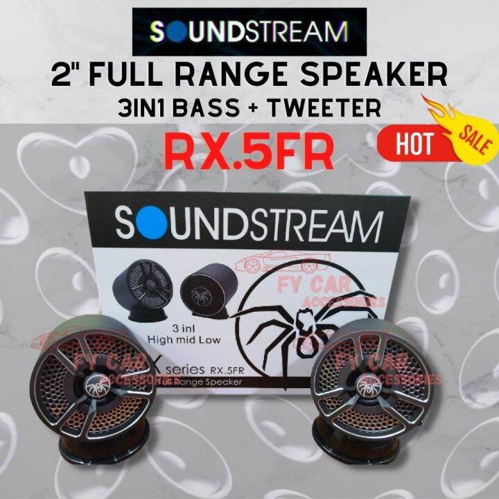 Soundstream RX.5FR 2" Full Range Speaker Car Speaker Double Side 3 in 1 ...