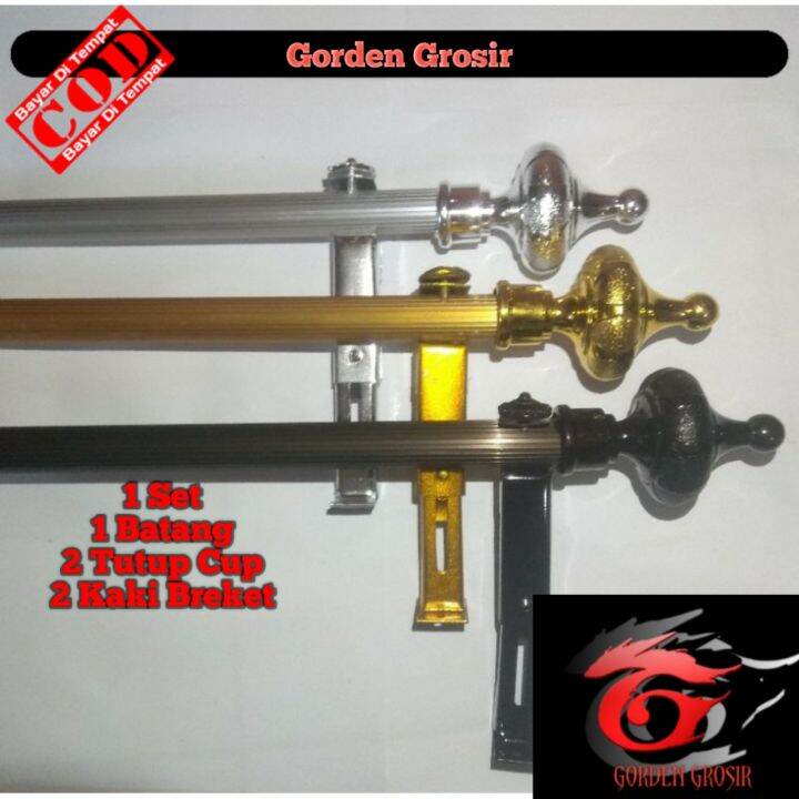 PROMO 10.10 BESI GORDENG SILVER GOLD & HITAM BATANG HORDENG TERBARU ...