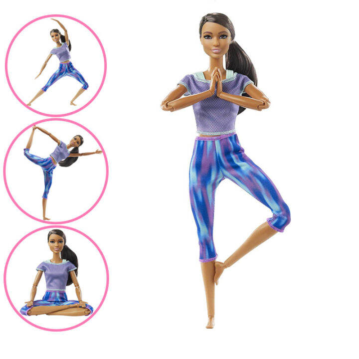 Original Barbie Doll Gymnastics Yoga Dancer Soccer Player Barbie Joint ...