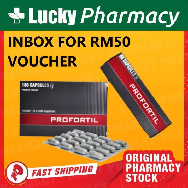 PROFORTIL 20 Capsules / (60 Capsules )- Improvement of sperm quality ...