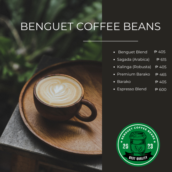 (100% FRESH FROM BAGUIO) - 500g Benguet Blend, Sagada (Arabica ...