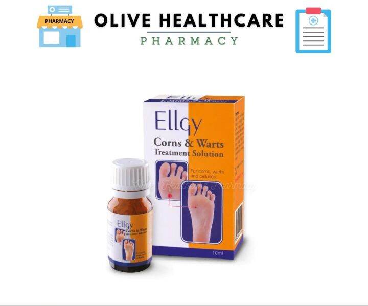 Ellgy Corns And Warts Treatment Solution (10ml) | Lazada