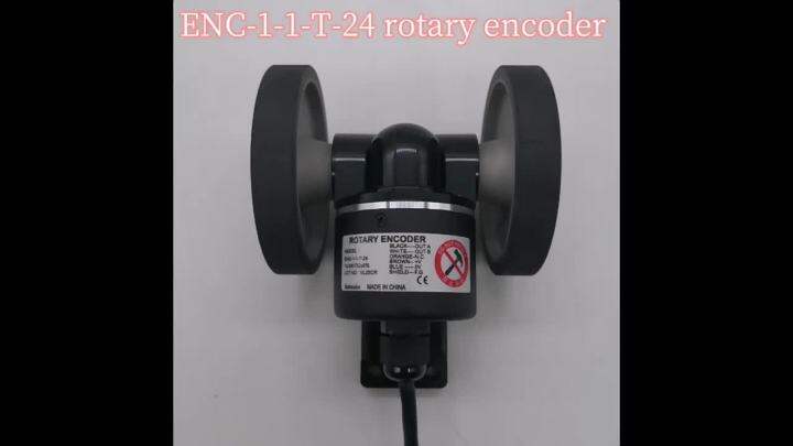 Wheel Type Incremental Rotary Encoder ENC-1-1-T-24 A,B Phase 24V Totem ...