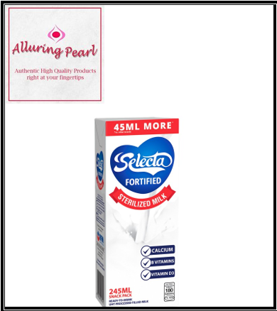 Selecta Fortified Sterilized Milk 245ml | Lazada PH
