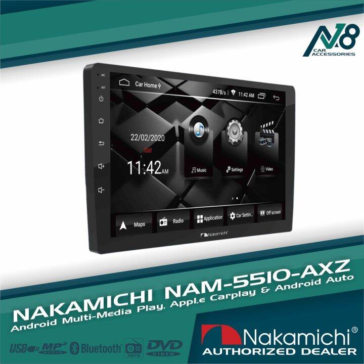 Nakamichi NAM-5510-A9-AX Series Android 8 Core CPU 4RAM + 64GB 360 ...