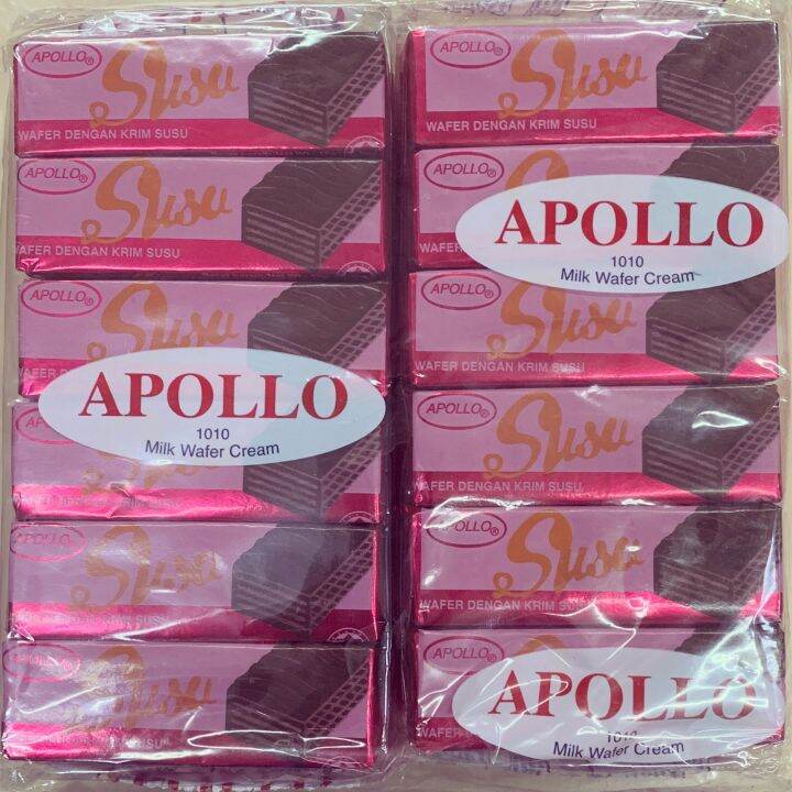 ️BEST ️APOLLO 1010 MILK WAFER CREAM 48PCS | Lazada