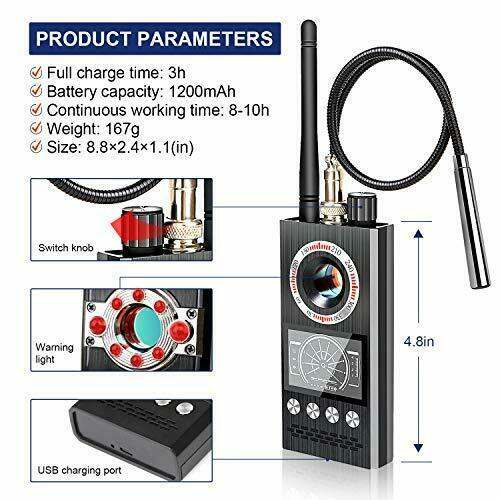 K68 Anti Spy Wireless Rf Signal Detector Bug Gsm Gps Tracker Hidden