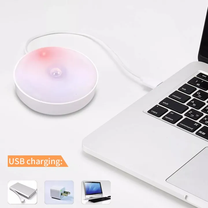 Intelligent Human Body Induction Night Light LED Charging Bedroom ...