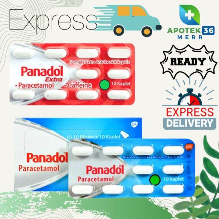PANADOL BIRU MERAH EXTRA | Lazada Indonesia
