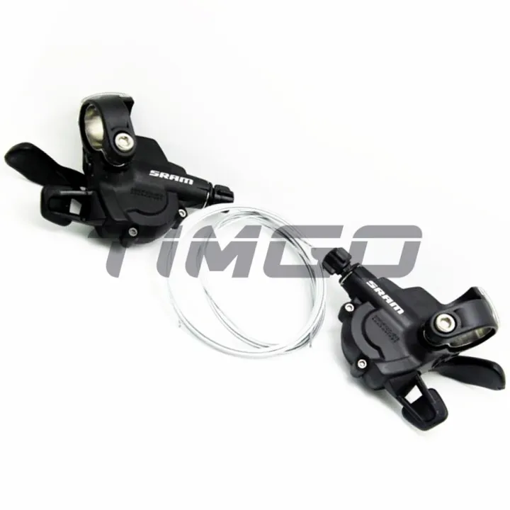 SRAM X4 3 × 8 Speed Shifter Lever MTB จักรยานเกียร์จักรยานสีดำ | Lazada ...