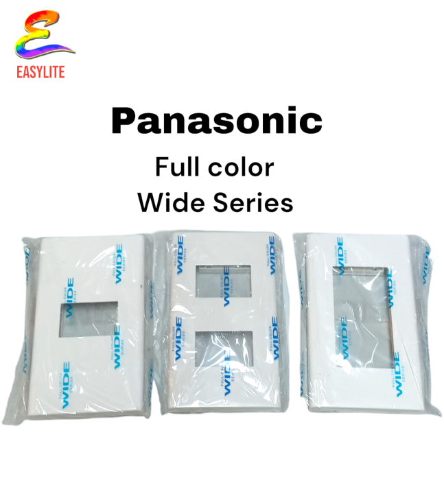 -EASYLITE-PANASONIC Wide Series - PLATE / Cover for switch or outlets 1 ...