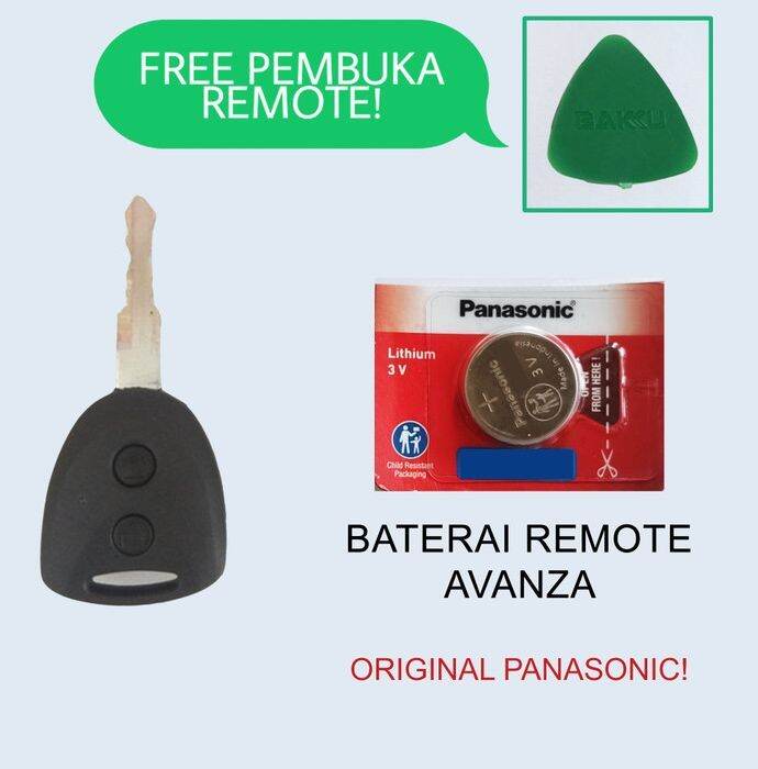 Baterai Remote Toyota Avanza Panasonic | Lazada Indonesia