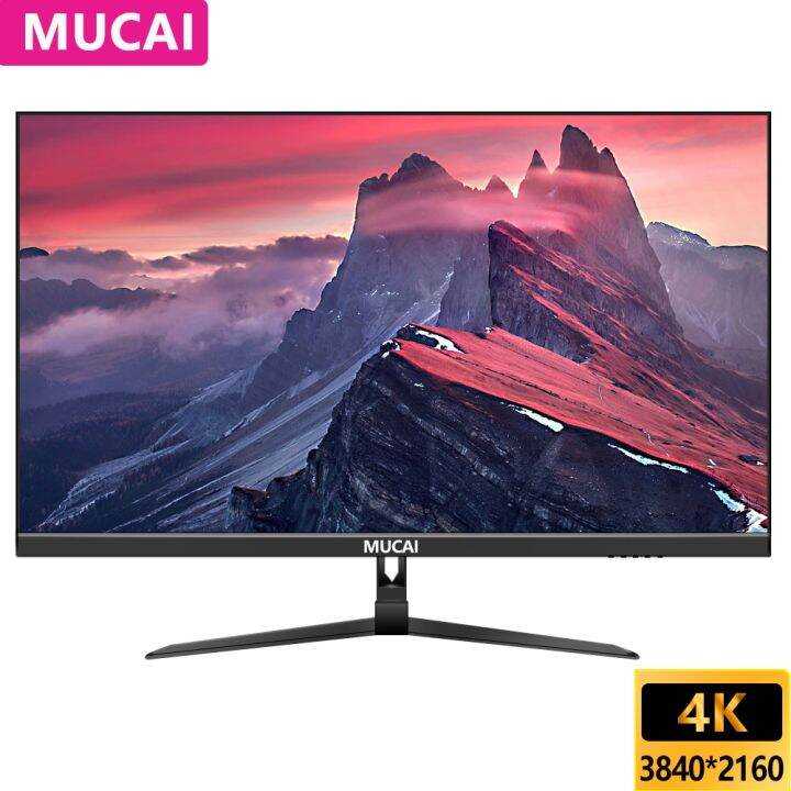 MUCAI 32 Inch PC IPS 4K Monitor UHD Desktop Gaming Computer Screen LED Display 60Hz HDMI ...