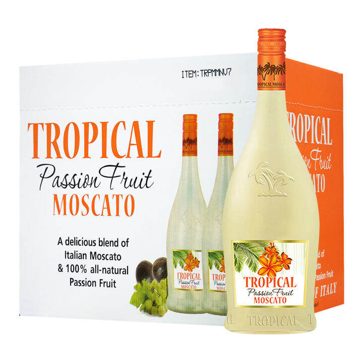 Bosio Tropical Passion Fruit Moscato [12 Btls x 750ml] [Dessert Wine ...