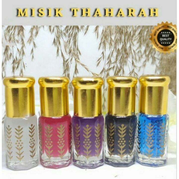 SAJUAL - ASLI Misk Tahara Thoharoh 3ml Thaharah Non Alkohol Murni ...