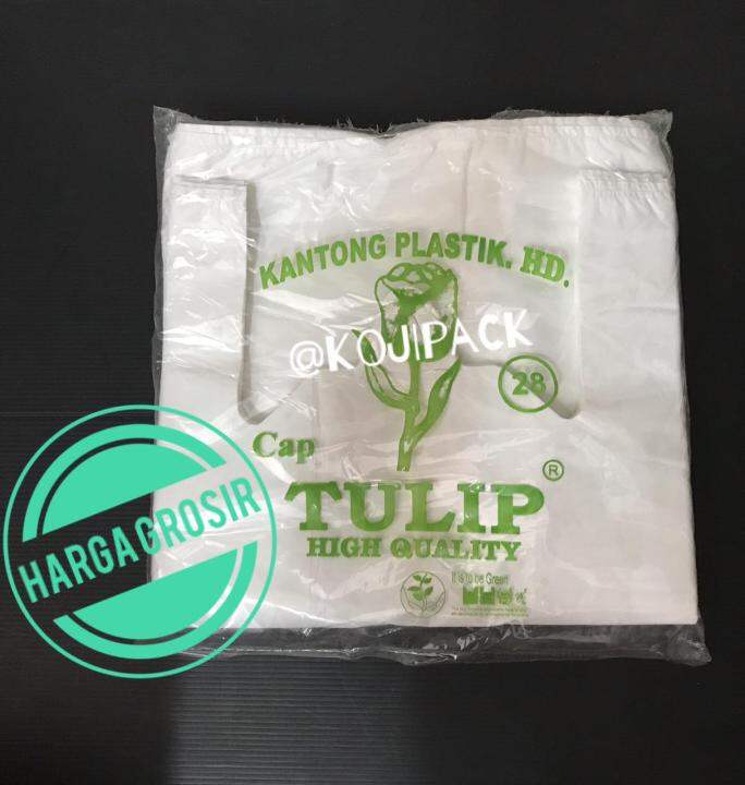 Kantong Keresek Plastik HD Tulip 15 26 28 Tebal Ramah Lingkungan Warna ...