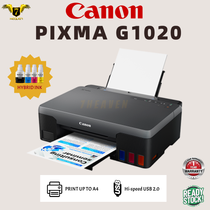 CANON PIXMA G1020 G1010 Easy Refillable Ink Tank, Wireless, All-In-One ...
