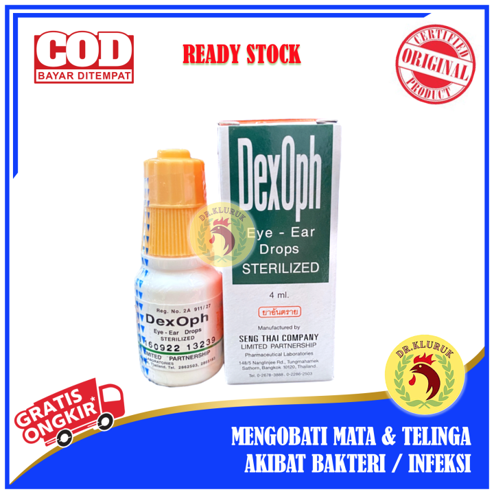 Dexoph Obat Tetes Mata dan Telinga Ayam | Lazada Indonesia