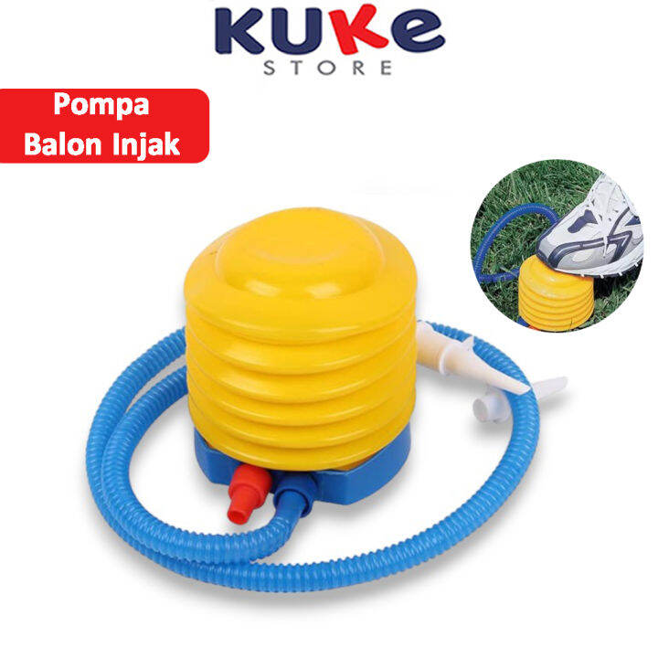 KUKE Pompa Angin Injak Manual Pompa Angin Balon Injak Kaki Manual ...
