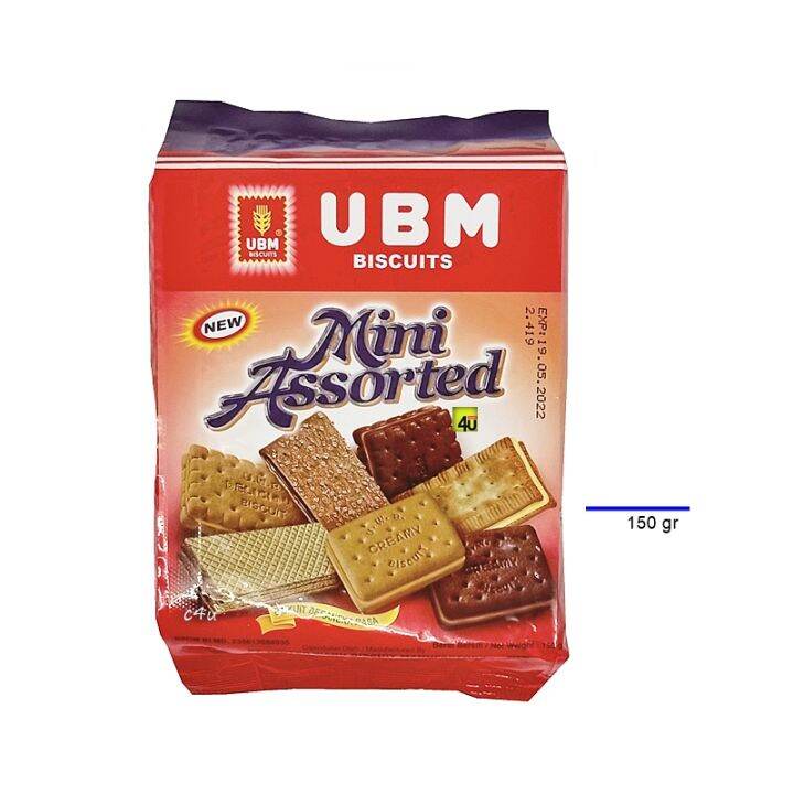 UBM Mini Assorted Biscuits - 150 gr | Lazada Indonesia