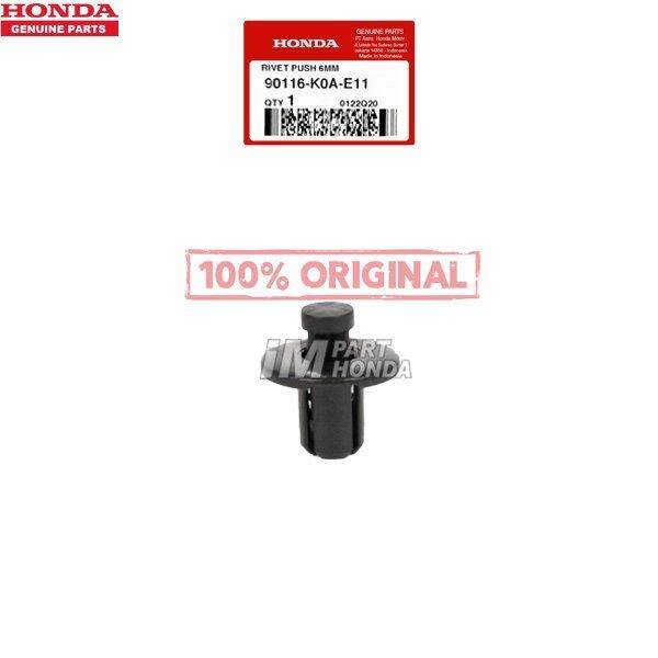 90116-K0A-E11 Rivet Push 6 MM Kancingan Pengganti Baut Genio Beat LED ...