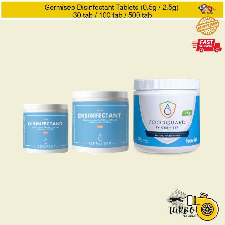 Germisep Disinfectant Tablets 2.5g/0.5g | Lazada