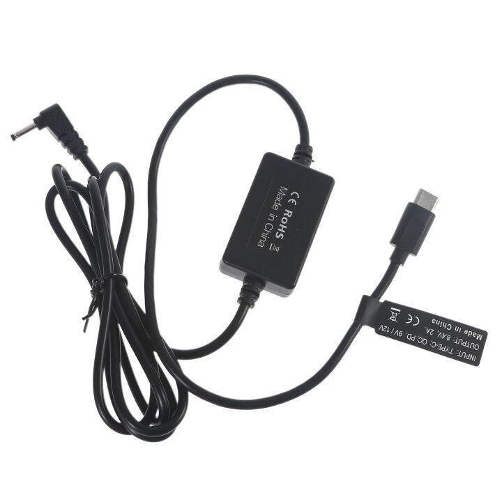 Universal USB C Type C 9V 12V PD to 8.4V 3.0x1.1mm Conveter Power Supply Cable Power Any ...