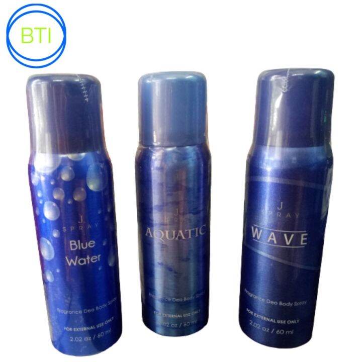 J Spray Blue Series (Blue Water/Aquatic/Wave) 60mL | Lazada PH