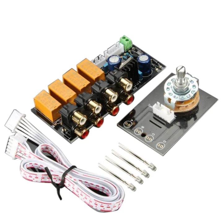 Audio Input Signal Selector Relay Board Signal Switching Amplifier ...