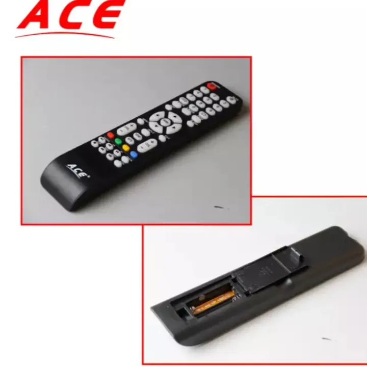 Standard ACE TV Remote ACE LED TV Remote Controller Ace Remote Control ...