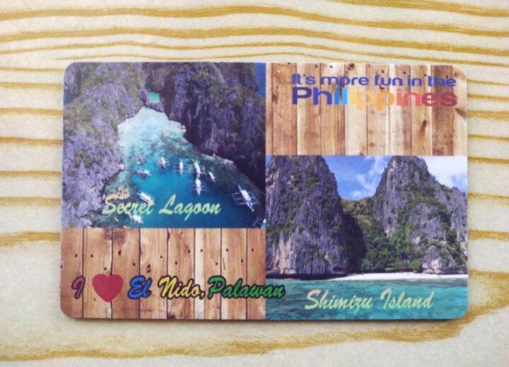 Philippine Rubber Magnet Souvenir Design (Palawan) | Lazada PH