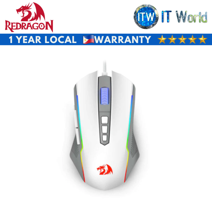 Redragon M910H Ranger Basic Wired RGB Gaming Mouse (Winter Edition) | Lazada PH