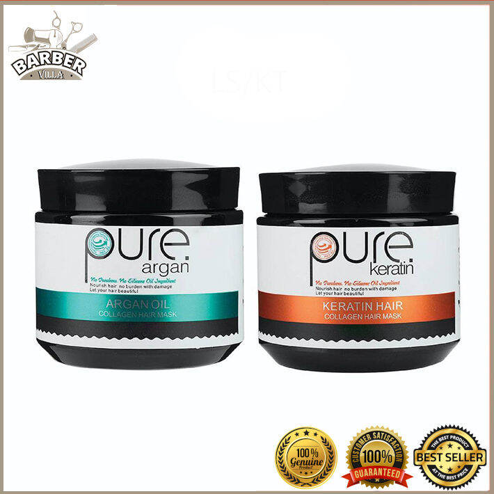 Pure Keratin Hair Restructuring Treatment Mask 500ml / Argan oil Hair ...