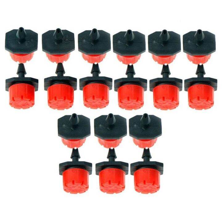 75 Pcs Micro-Flow Dripper Drip Head Adjustable 8-Holes Emitter ...