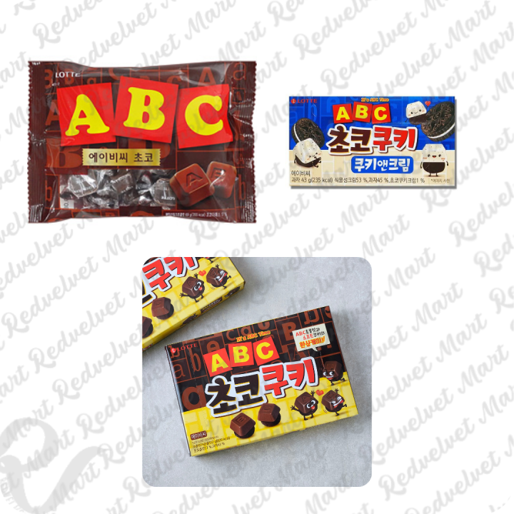 Lotte Abc Chocolate And Abc Cookies 65g, 43g, 152g | Lazada PH