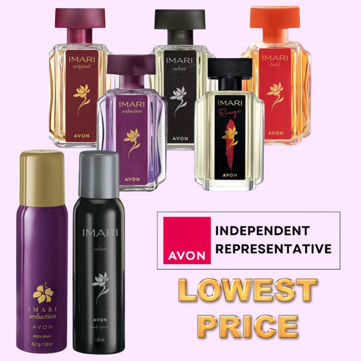 Avon Imari perfume Classic, Seduction, Velvet, Bold, Rouge | Lazada PH